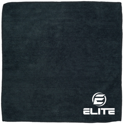 Elite Microfiber Black Towel – EliteBowling.com