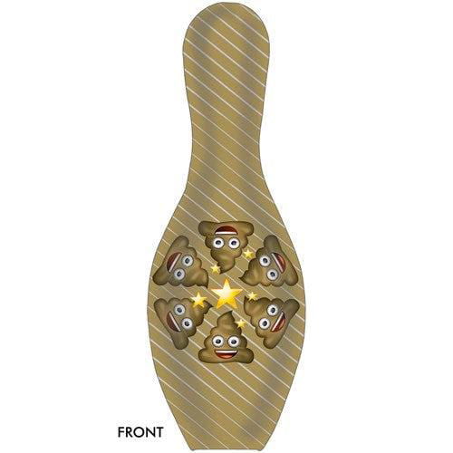 OnTheBallBowling Bowling Emoji Poo Happens Bowling Pin – EliteBowling.com