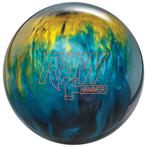Raw Hammer Smoke Blue/Gold Bowling Ball | Shop | Bowlers Paradise ...