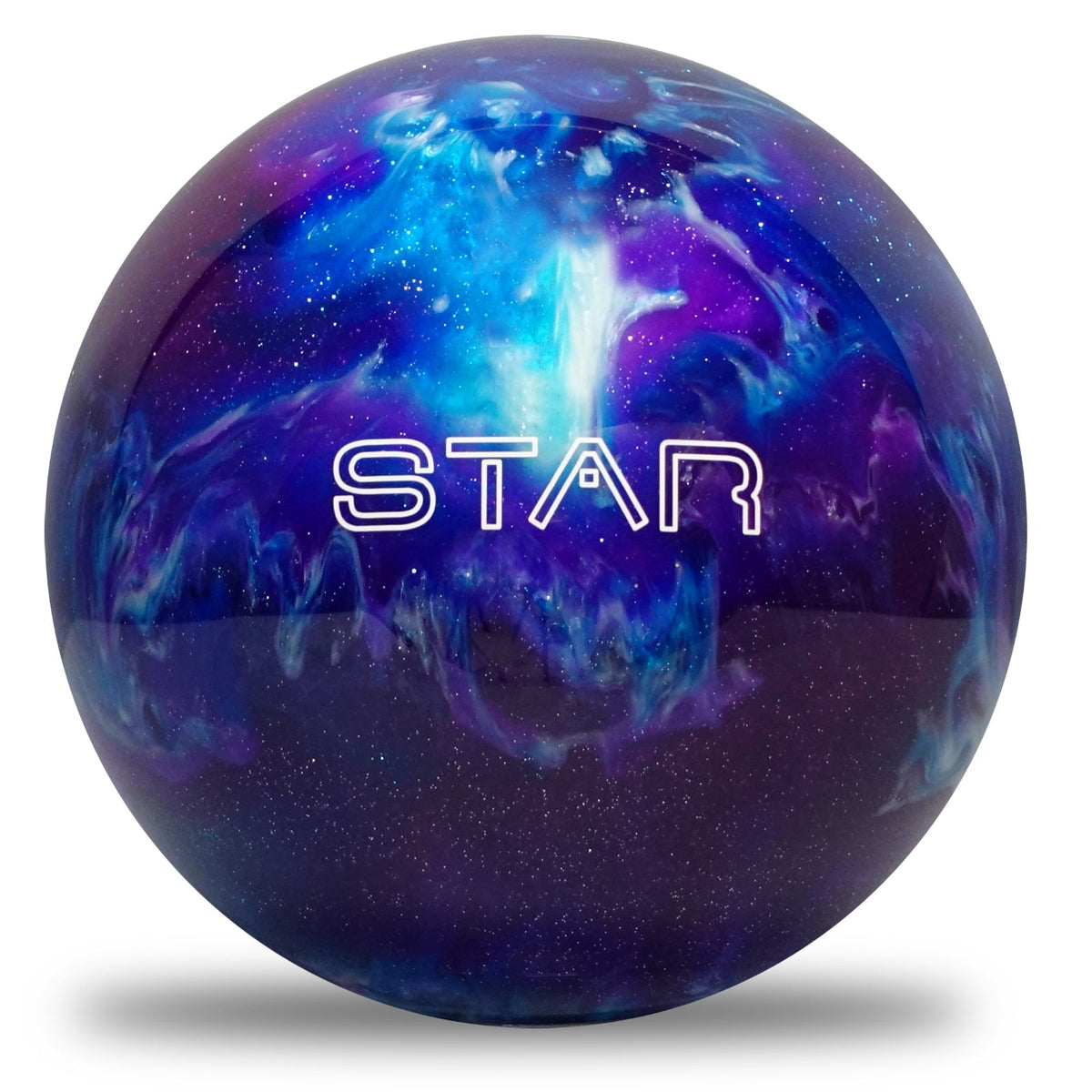 Elite Star Purple Royal Silver Bowling Ball + Free Shipping ...