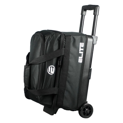 Elite Basic Double Roller Black Bowling Bag – EliteBowling.com
